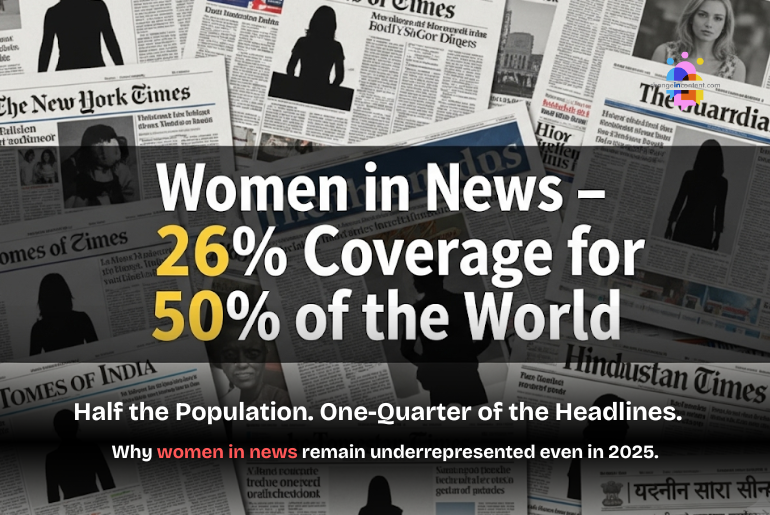 Women in News: Why Half the Population Gets Only 26% of the Headlines ...