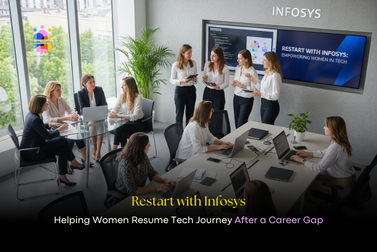 Restart with Infosys: Helping women overcome career breaks - Changeincontent