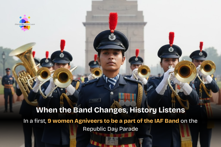 Women Agniveers in the IAF Band Make History at Republic Day Parade ...