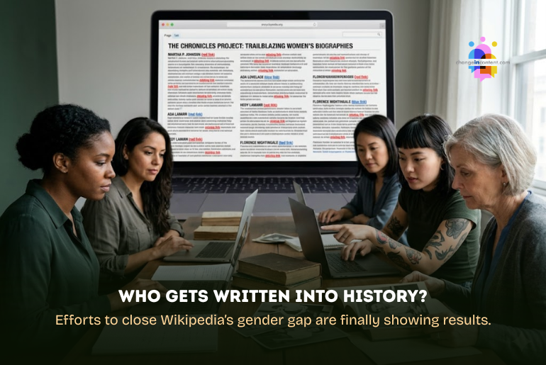 Wikipedia’s Gender Gap Is Shrinking, But Women Still Make Up Less Than ...